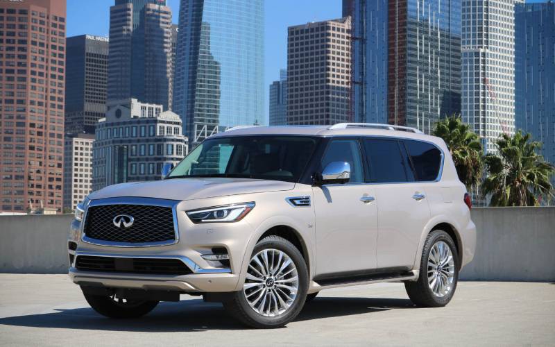 Comparison - Lexus LX 570 2018 - vs - Infiniti QX80 4WD 2018 | SUV Drive