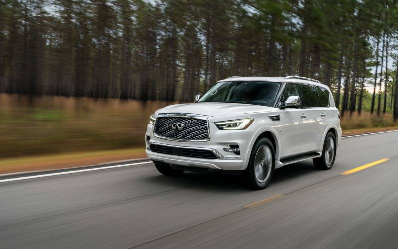 Comparison - Lexus LX 570 2018 - vs - Infiniti QX80 4WD 2018 | SUV Drive