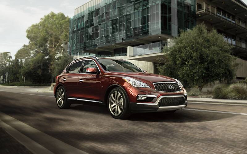 Comparison - Nissan Rogue SL 2018 - vs - Infiniti QX50 Base 2017 | SUV ...