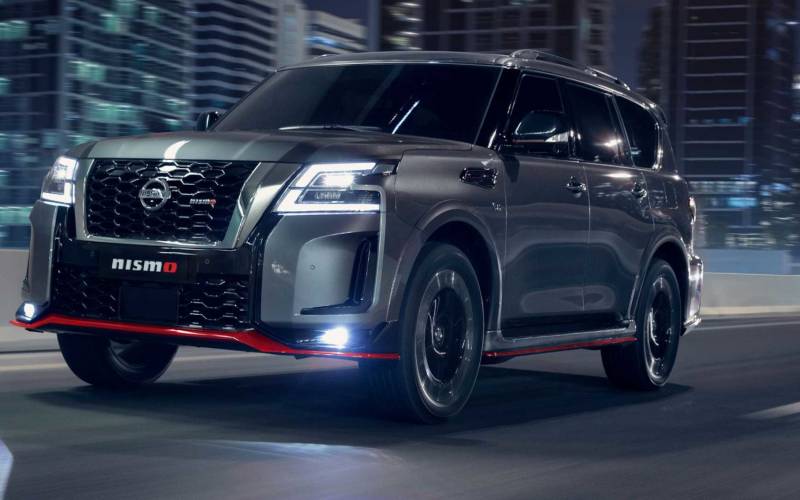 Comparison - Nissan Pathfinder Platinum 2022 - vs - Nissan Patrol Nismo ...